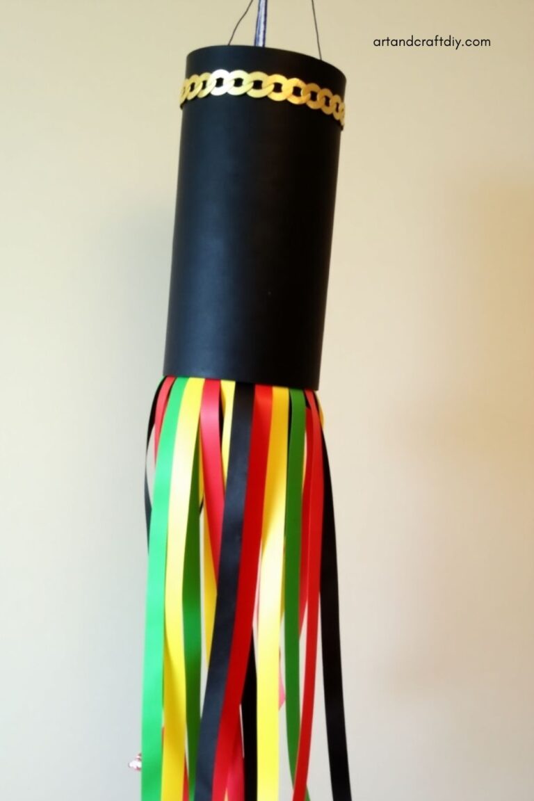 Effortless Juneteenth Windsock Craft for Kids - DIY Art and Crafts Ideas
