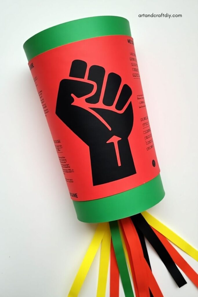Effortless Juneteenth Windsock Craft for Kids - DIY Art and Crafts Ideas