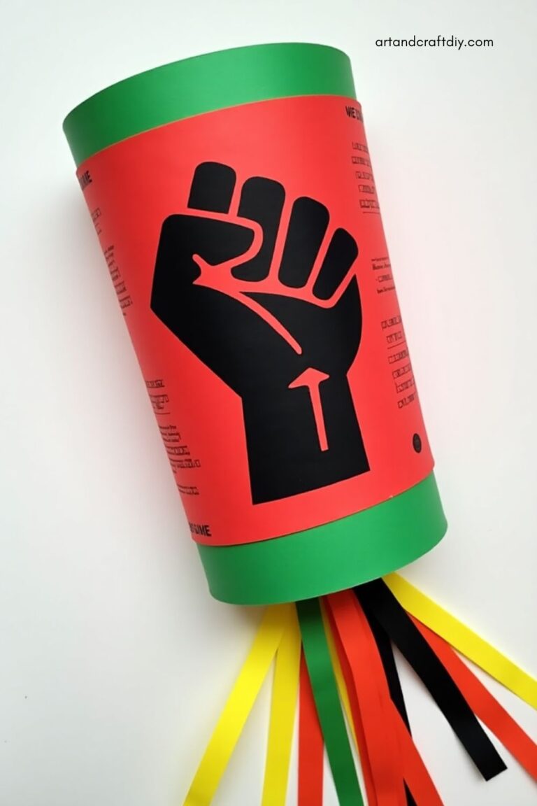 Effortless Juneteenth Windsock Craft for Kids - DIY Art and Crafts Ideas