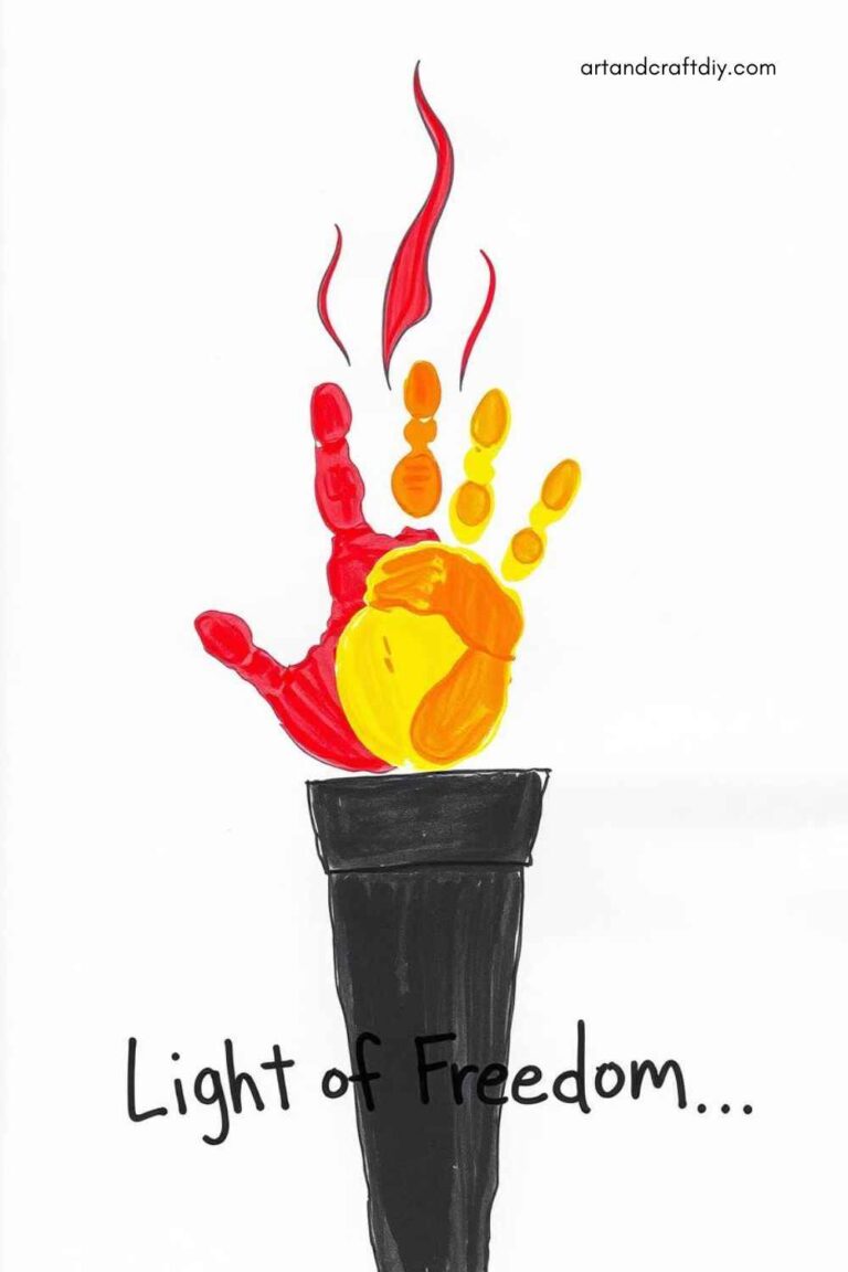 Meaningful Juneteenth Handprint Crafts for Kids - DIY Art and Crafts Ideas
