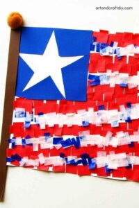 Creative Juneteenth Flag Crafts for Kids - DIY Art and Crafts Ideas