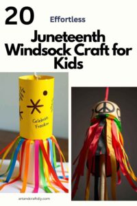 Effortless Juneteenth Windsock Craft for Kids - DIY Art and Crafts Ideas