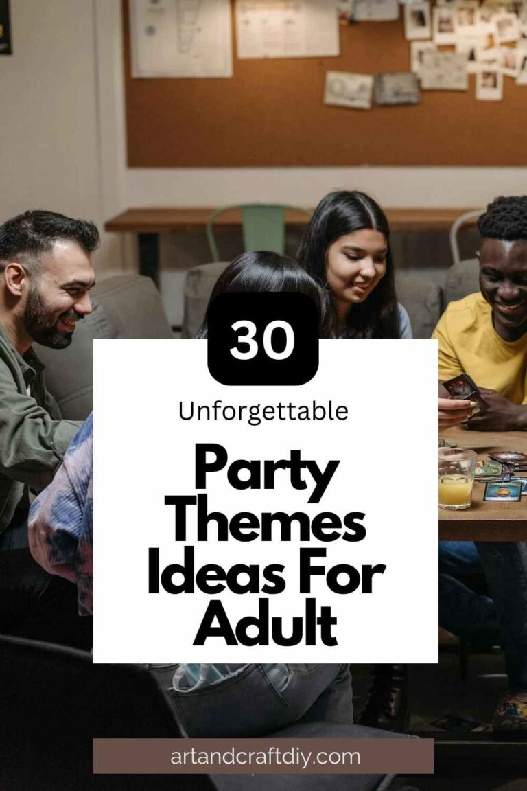 Unforgettable Party Themes Ideas For Adult - DIY Art and Crafts Ideas
