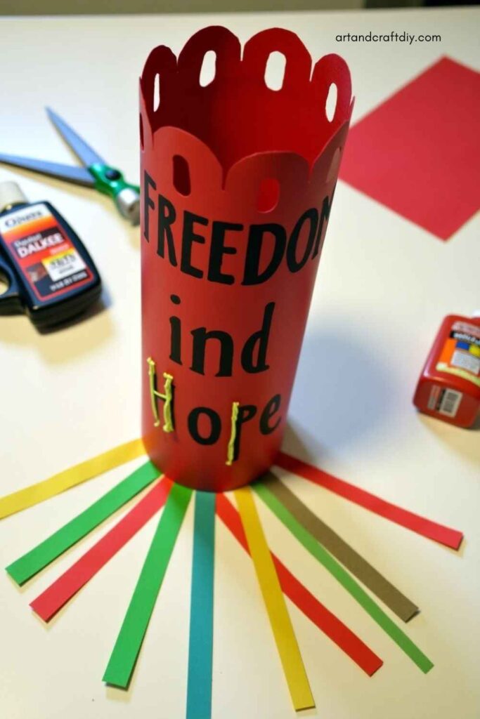 Effortless Juneteenth Windsock Craft for Kids - DIY Art and Crafts Ideas