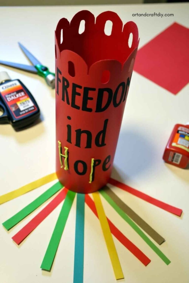 Effortless Juneteenth Windsock Craft for Kids - DIY Art and Crafts Ideas