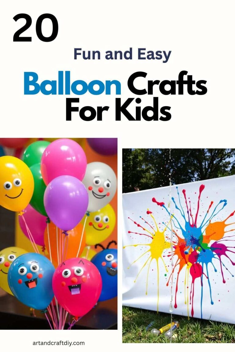 Fun and Easy Balloon Crafts For Kids - DIY Art and Crafts Ideas