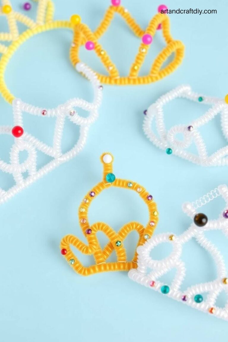 Creative Pipe Cleaner Crafts for Kids - DIY Art and Crafts Ideas For ...