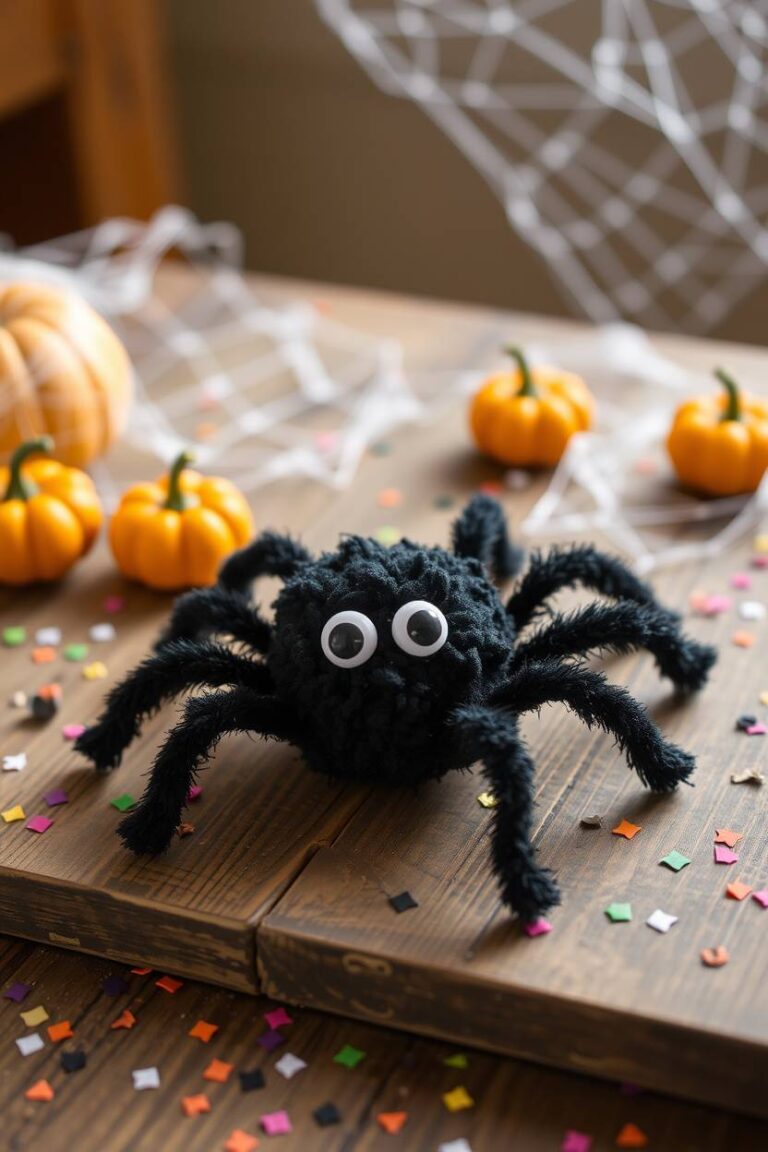 Creepy-Crawly Halloween Spider Craft Ideas - DIY Art and Crafts Ideas
