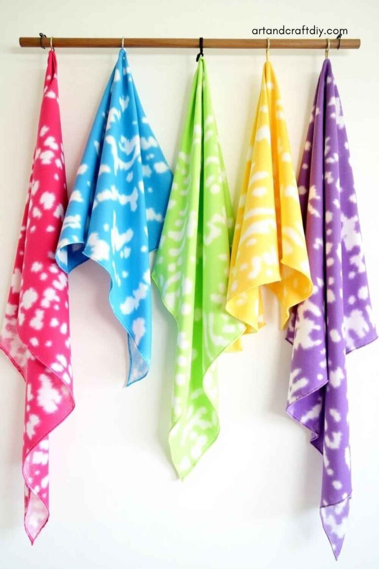 Colorful Tie Dye Crafts for Kids - DIY Art and Crafts Ideas
