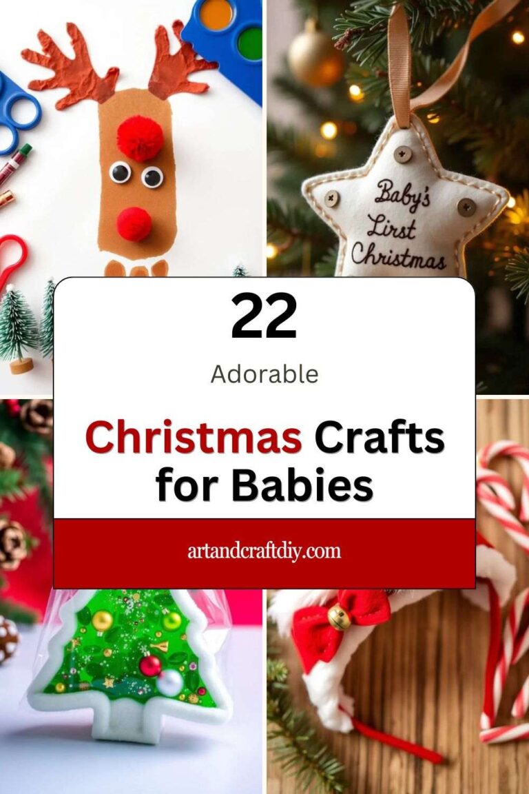 Adorable Christmas Crafts for Babies - DIY Art and Crafts Ideas