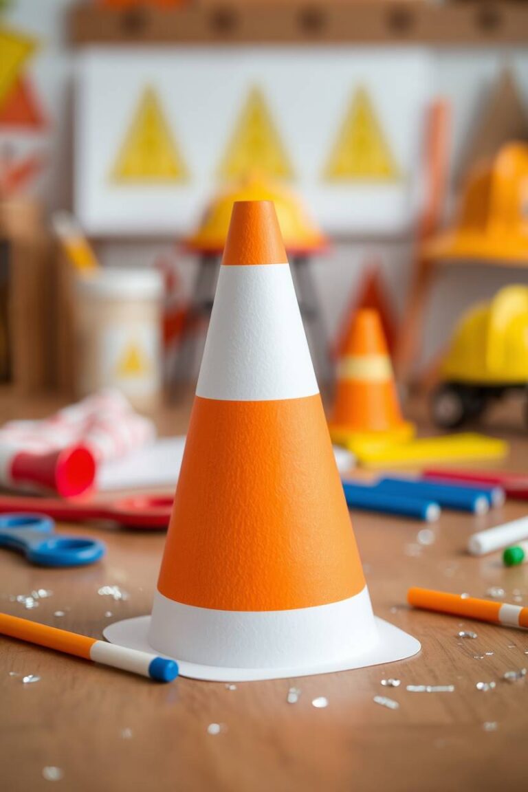 Quick & Easy Construction Craft for Toddlers - DIY Art and Crafts Ideas