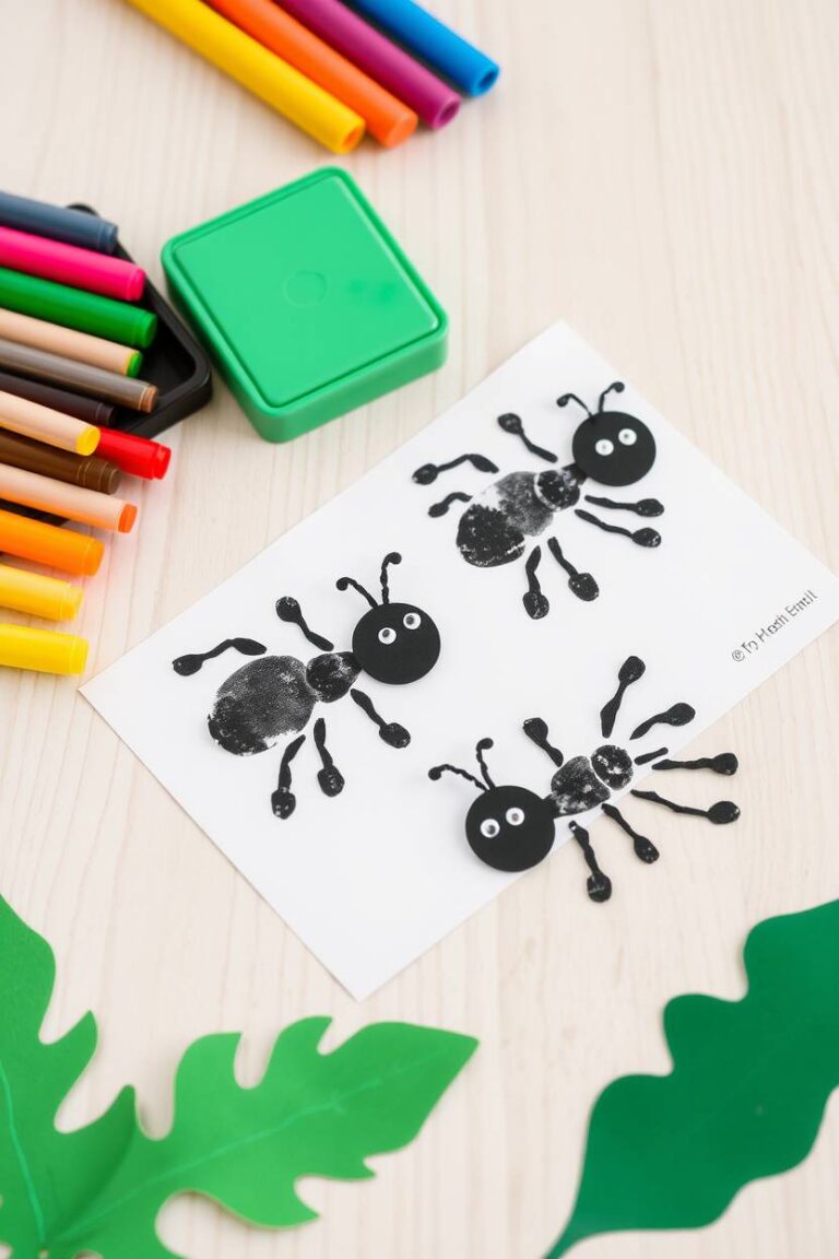 Fun and Easy Ant Craft for Toddlers - DIY Art and Crafts Ideas