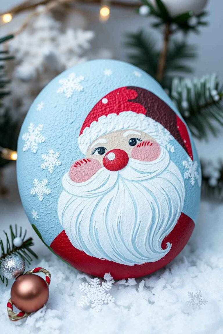 Creative Christmas Rock Painting Ideas - DIY Art and Crafts Ideas