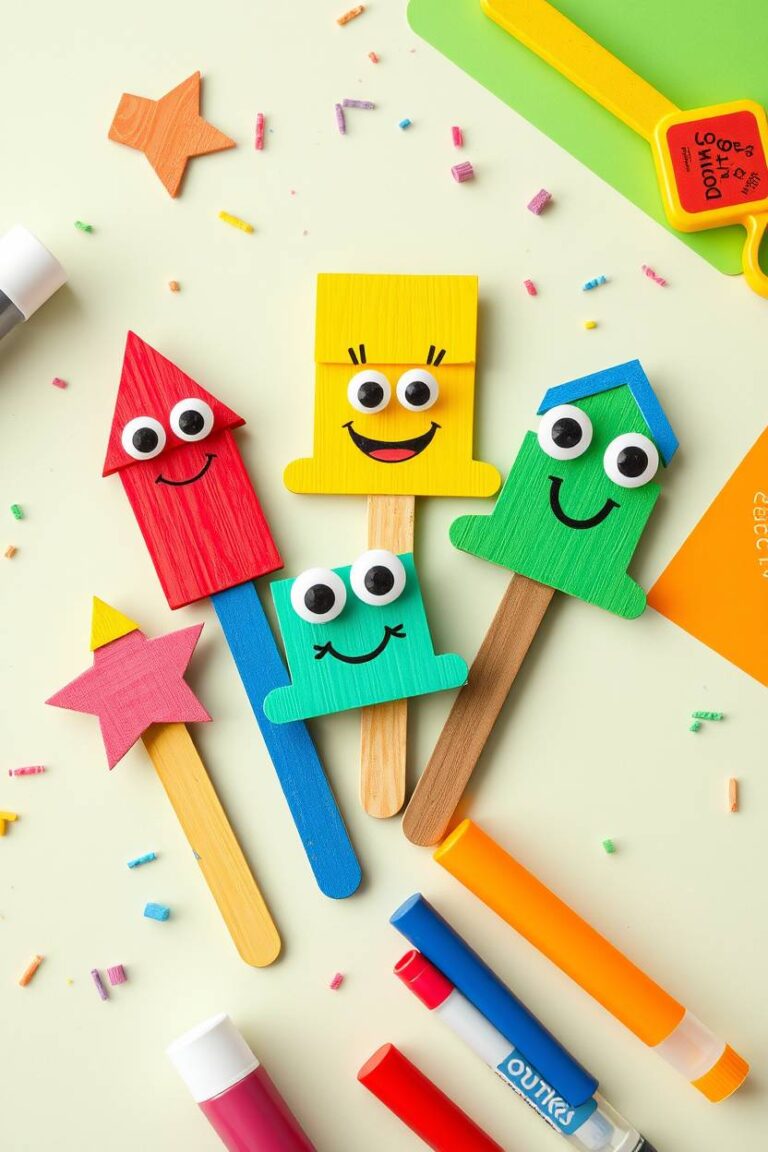 Easy and Educational Shape Crafts for Toddlers - DIY Art and Crafts Ideas