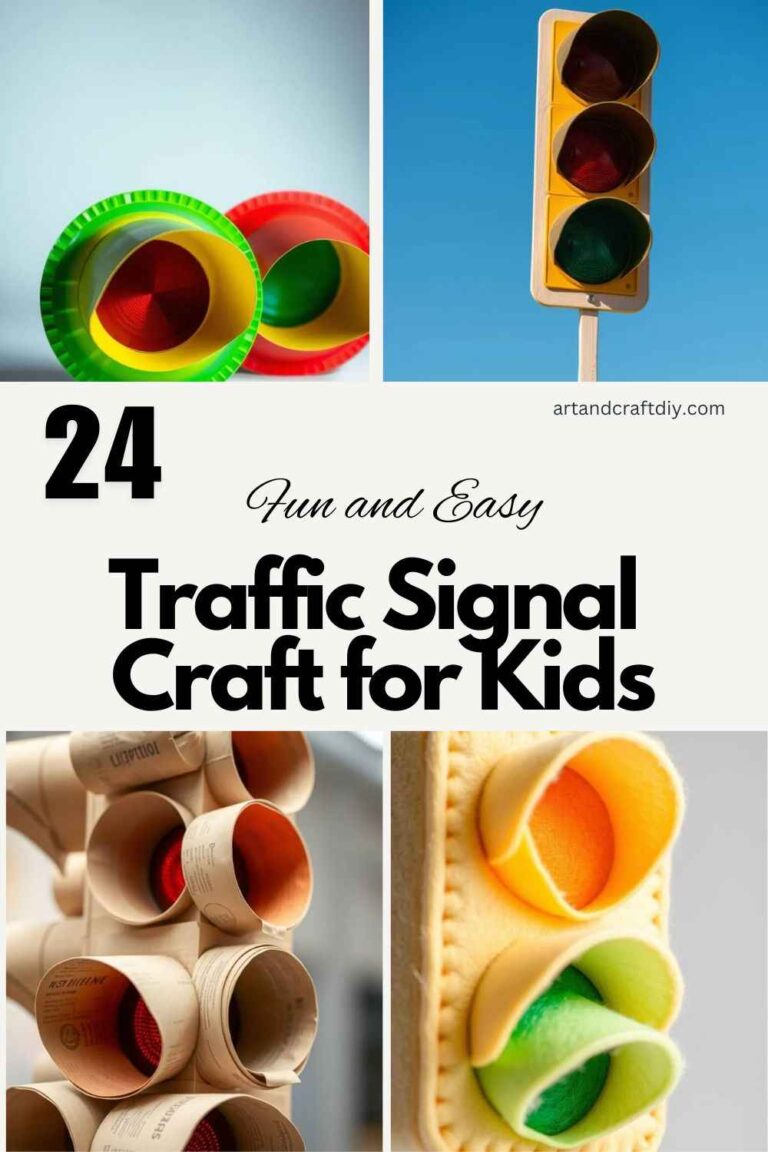 Fun and Easy Traffic Signal Craft for Kids - DIY Art and Crafts Ideas