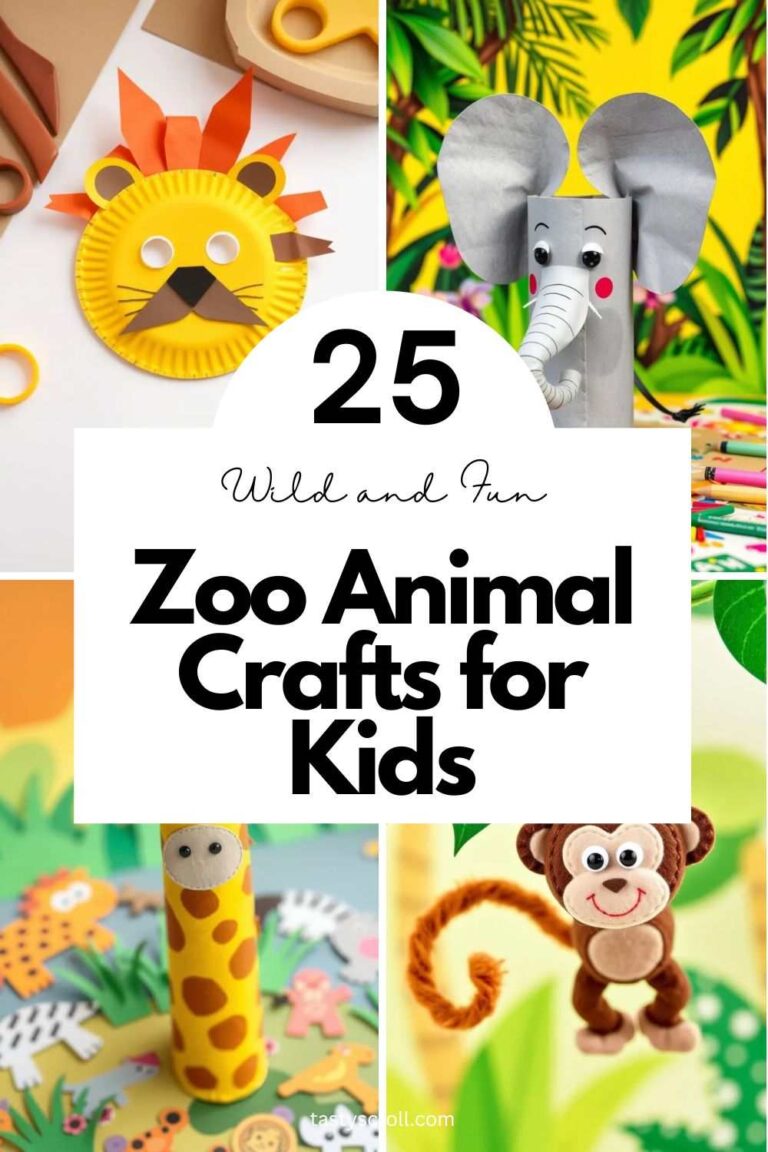 Wild and Fun Zoo Animal Crafts for Kids - DIY Art and Crafts Ideas