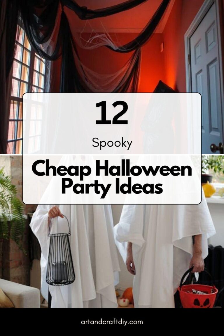 Spooky Cheap Halloween Party Ideas - DIY Art and Crafts Ideas For Kids ...