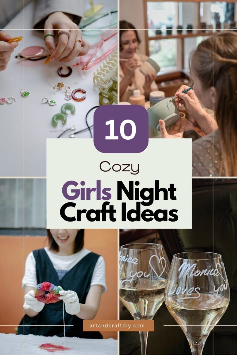 Cozy Girls Night Craft Ideas - DIY Art and Crafts Ideas