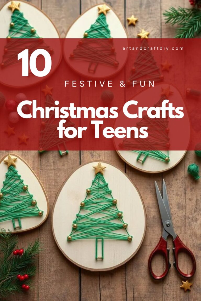Festive & Fun Christmas Crafts for Teens - DIY Art and Crafts Ideas