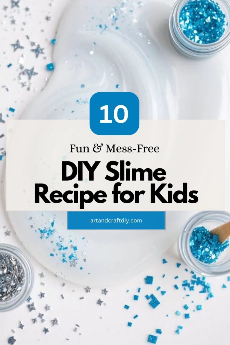 DIY Slime Recipe for Kids - DIY Art and Crafts Ideas