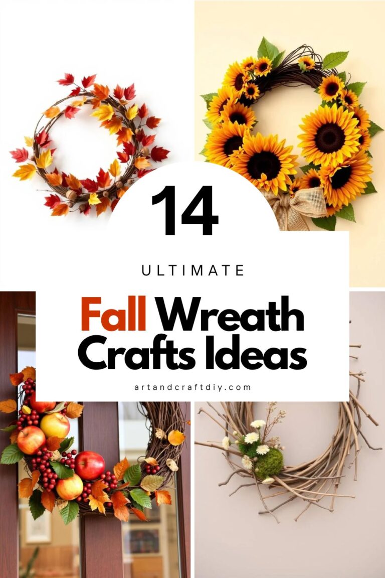Ultimate Fall Wreath Crafts Ideas - DIY Art and Crafts Ideas