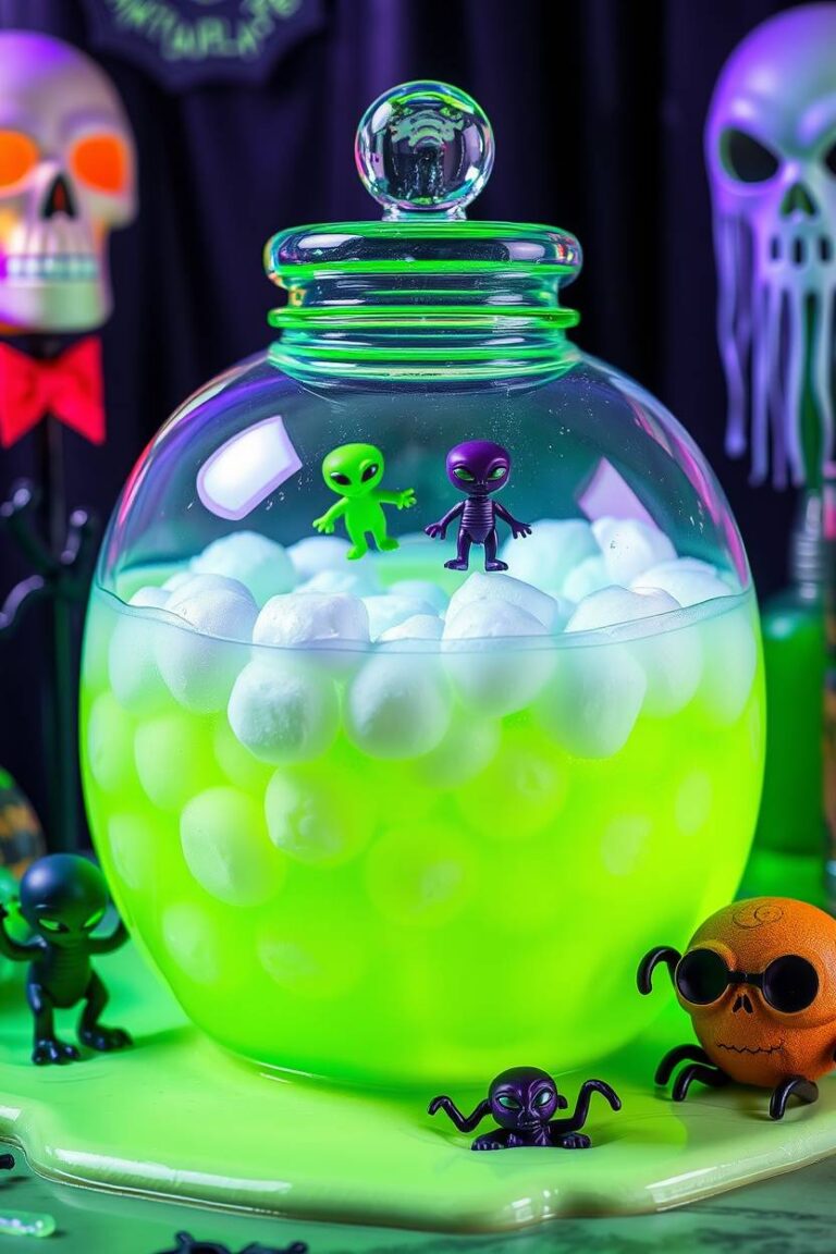 Spooky Alien Halloween Decoration Ideas - DIY Art and Crafts Ideas