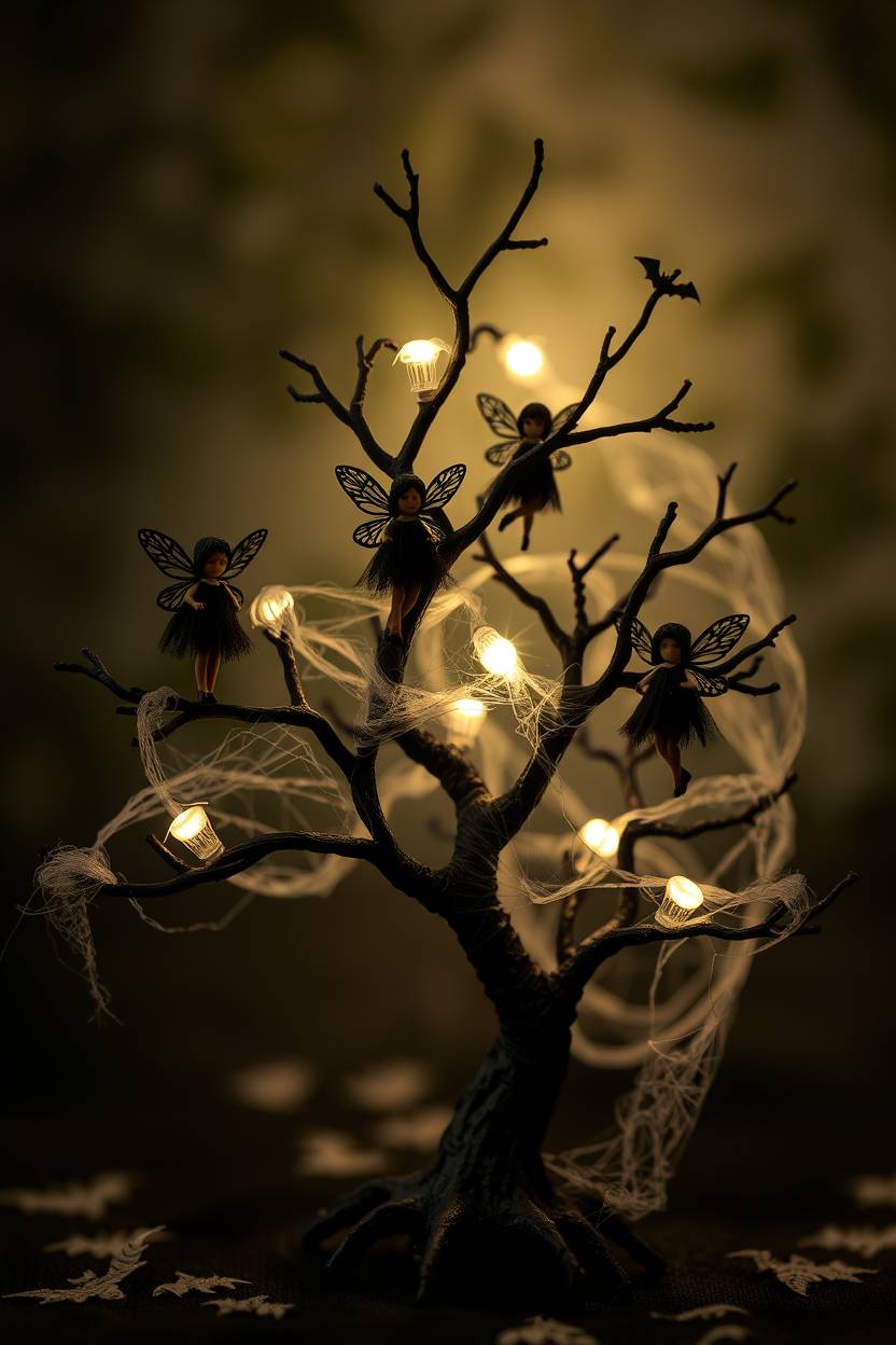 Spooky & Fun DIY Halloween Trees Ideas - DIY Art and Crafts Ideas