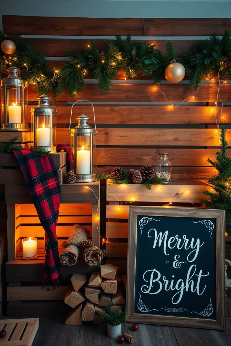 Magical Christmas Party Backdrop Ideas - DIY Art and Crafts Ideas