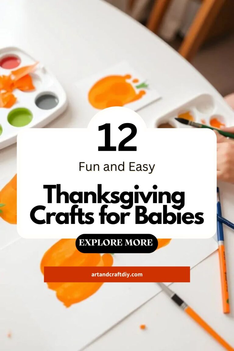 Fun and Easy Thanksgiving Crafts for Babies - DIY Art and Crafts Ideas