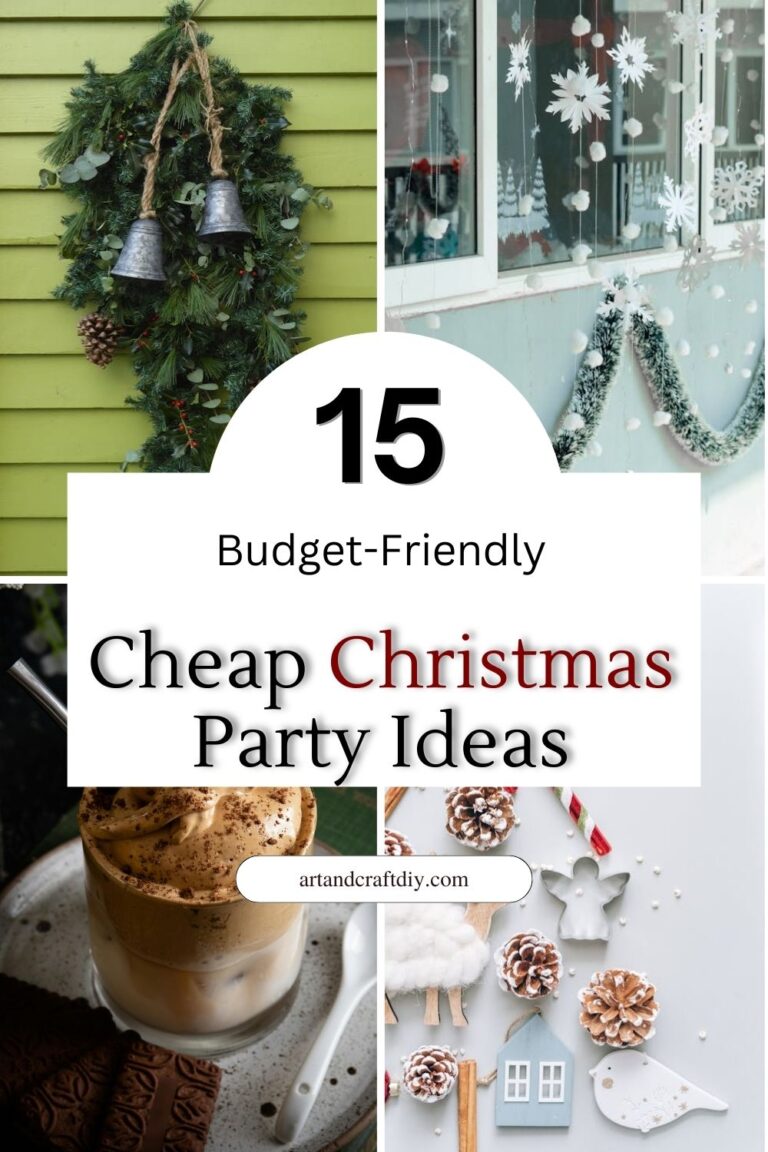 Budget-Friendly Cheap Christmas Party Ideas - DIY Art and Crafts Ideas