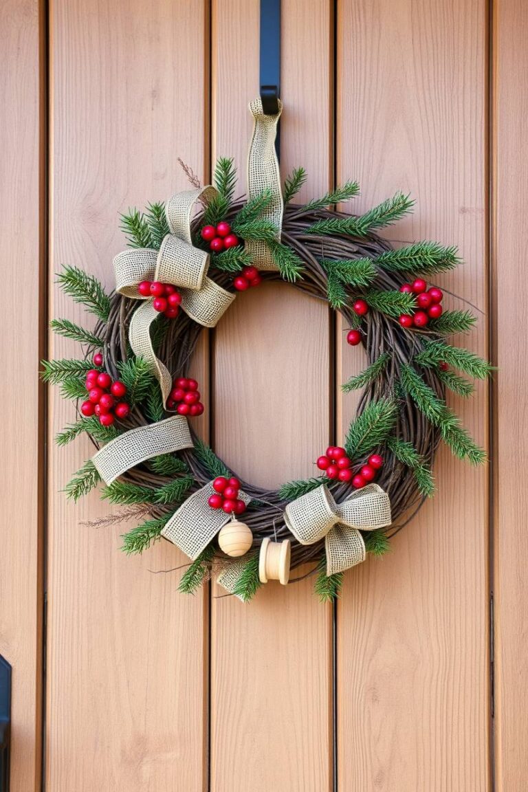 Simple & Charming Country Christmas Craft Ideas - DIY Art and Crafts Ideas