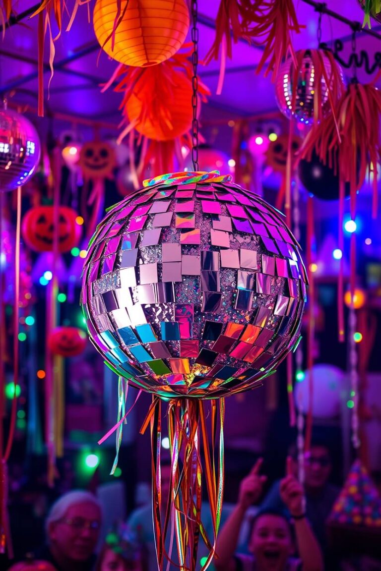 Groovy & Spooky Disco Halloween Party Ideas - DIY Art and Crafts Ideas
