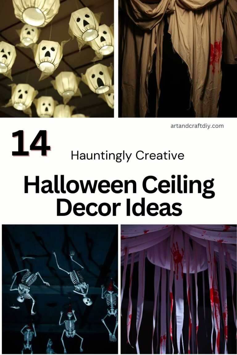 Hauntingly Creative Halloween Ceiling Decor Ideas - DIY Art and Crafts ...