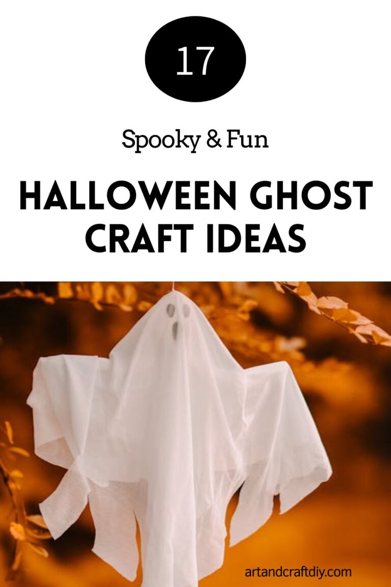 Spooky & Fun Halloween Ghost Craft Ideas - DIY Art and Crafts Ideas