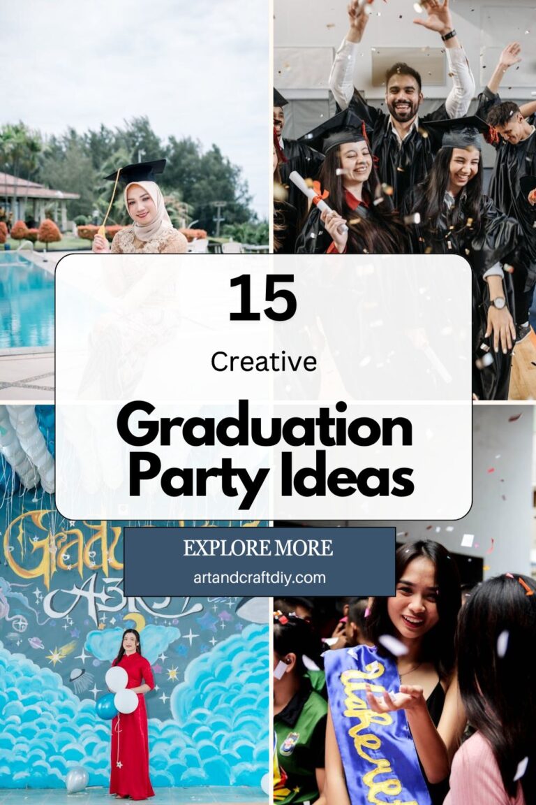 Creative Graduation Party Ideas - DIY Art and Crafts Ideas