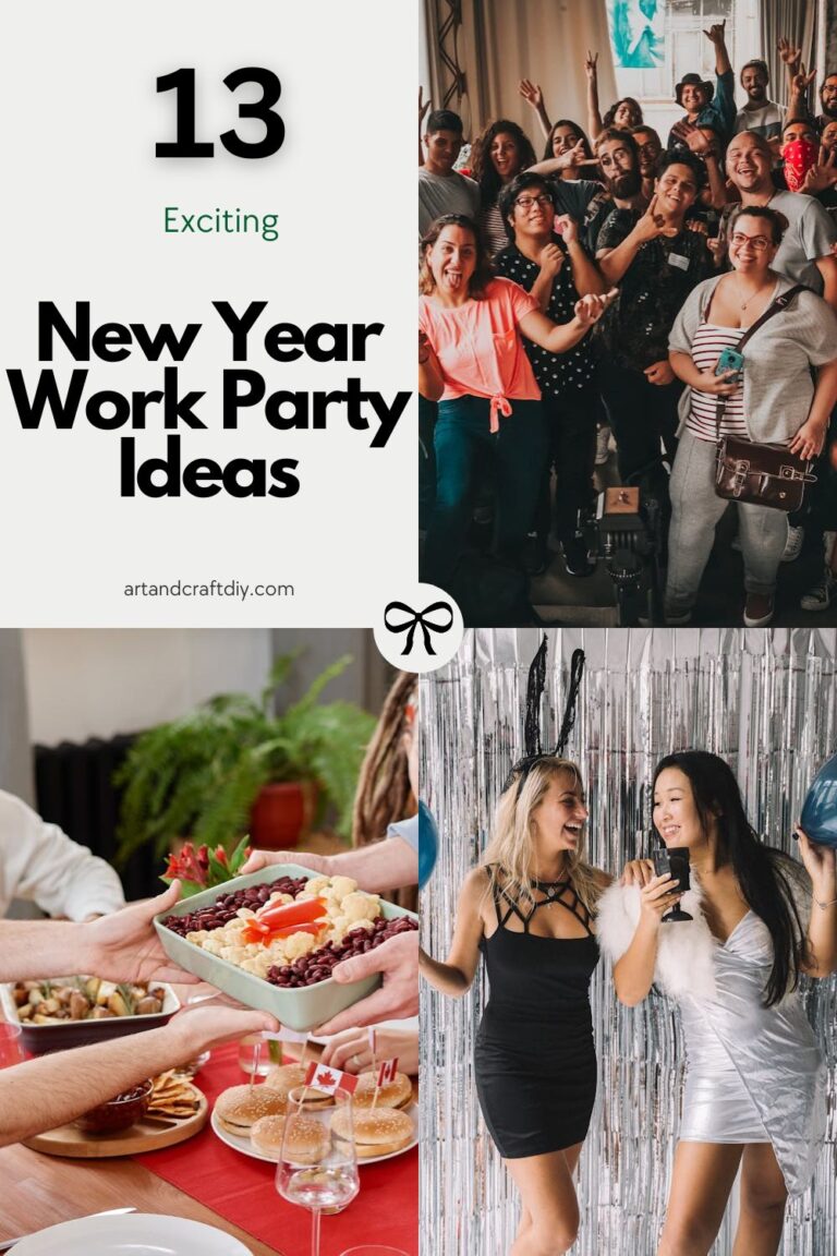 Exciting New Year Work Party Ideas - DIY Art and Crafts Ideas