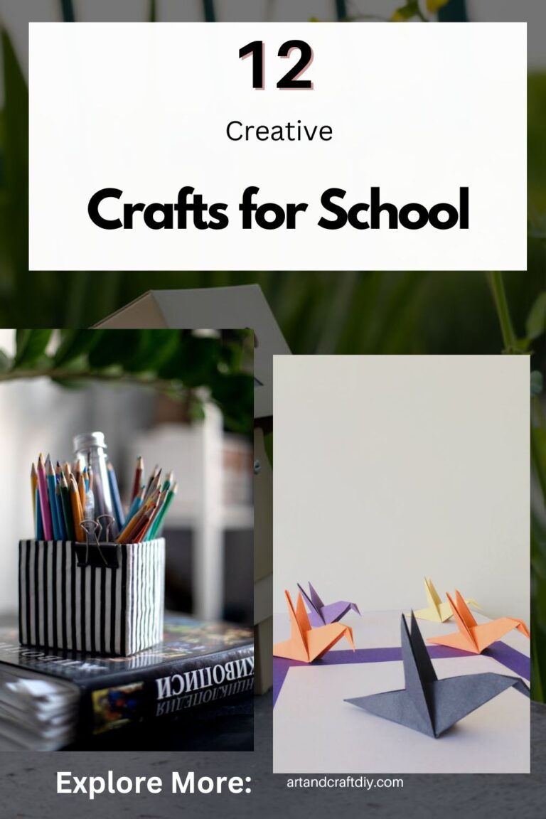 Creative Crafts for School - DIY Art and Crafts Ideas