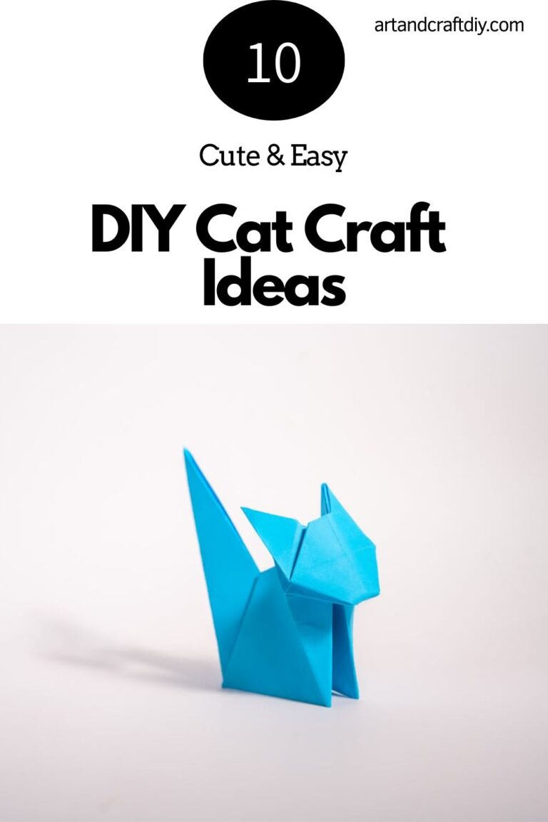 Cute & Easy DIY Cat Craft Ideas - DIY Art and Crafts Ideas