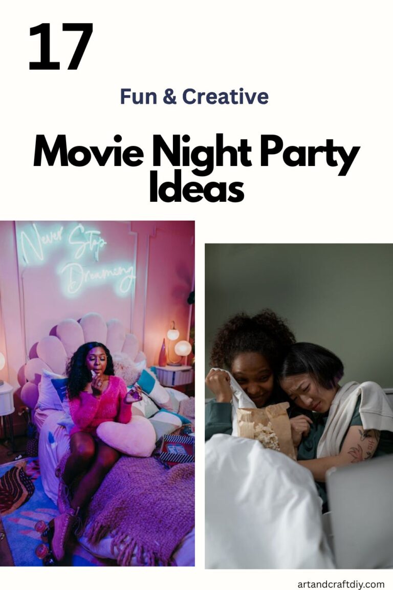 Fun & Creative Movie Night Party Ideas - DIY Art and Crafts Ideas