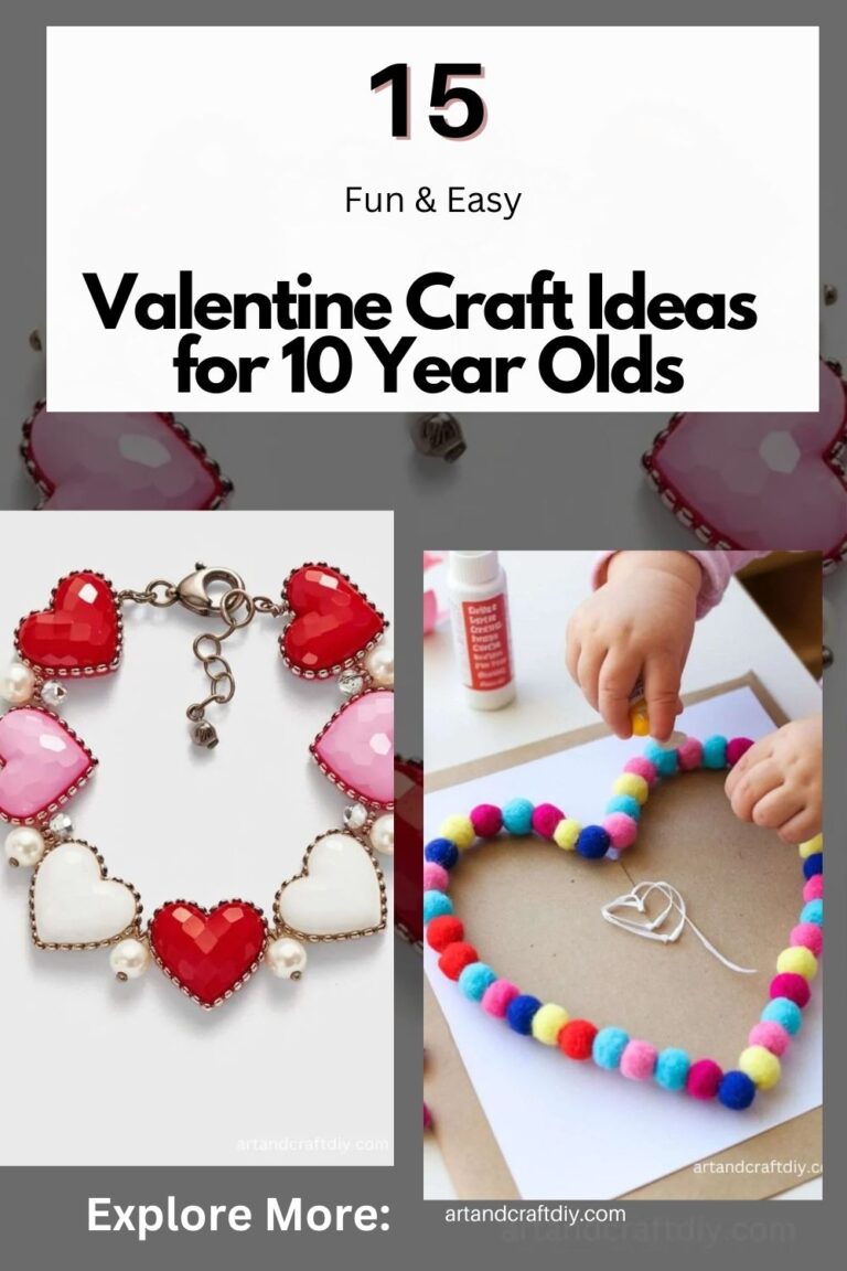 Fun & Easy Valentine Craft Ideas for 10 Year Olds - DIY Art and Crafts ...