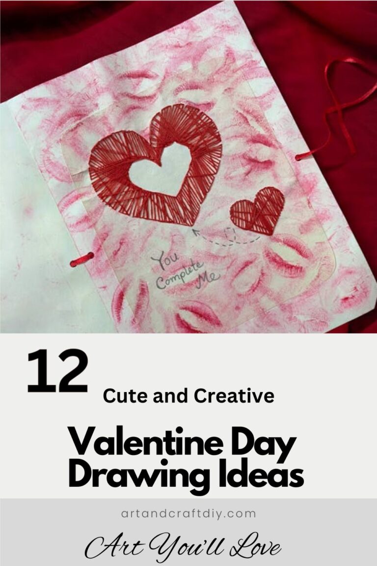 Cute and Creative Valentine Day Drawing Ideas - DIY Art and Crafts Ideas