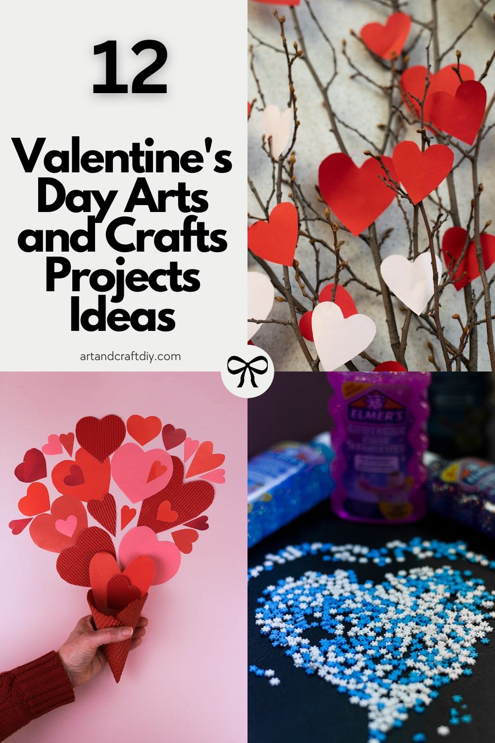 12 Valentine's Day Arts and Crafts Projects Ideas - DIY Art and Crafts ...