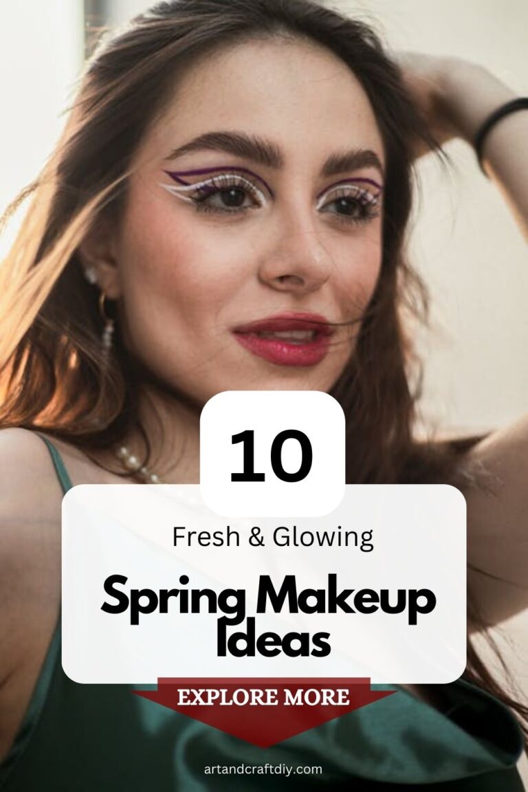 Fresh & Glowing Spring Makeup Ideas - DIY Art and Crafts Ideas
