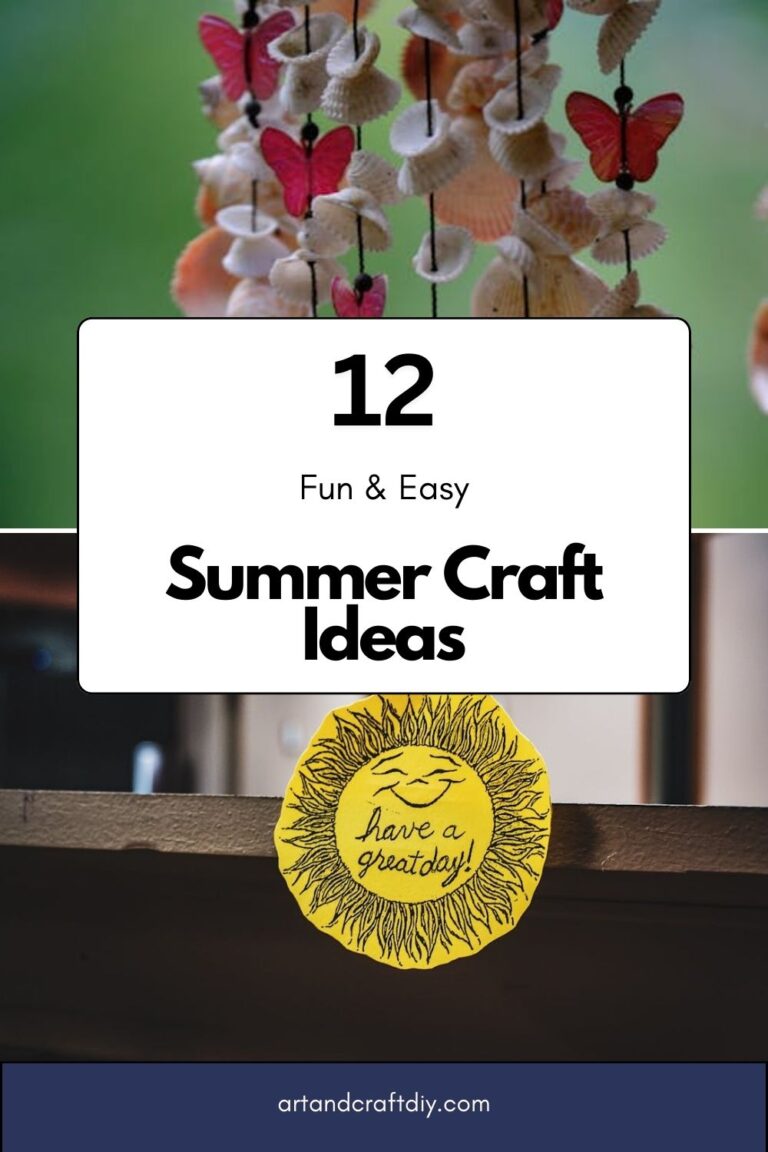 Fun & Easy Summer Craft Ideas - DIY Art and Crafts Ideas