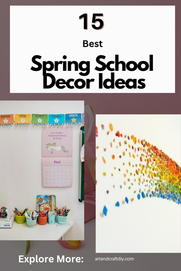 Best Spring School Decor Ideas - DIY Art and Crafts Ideas
